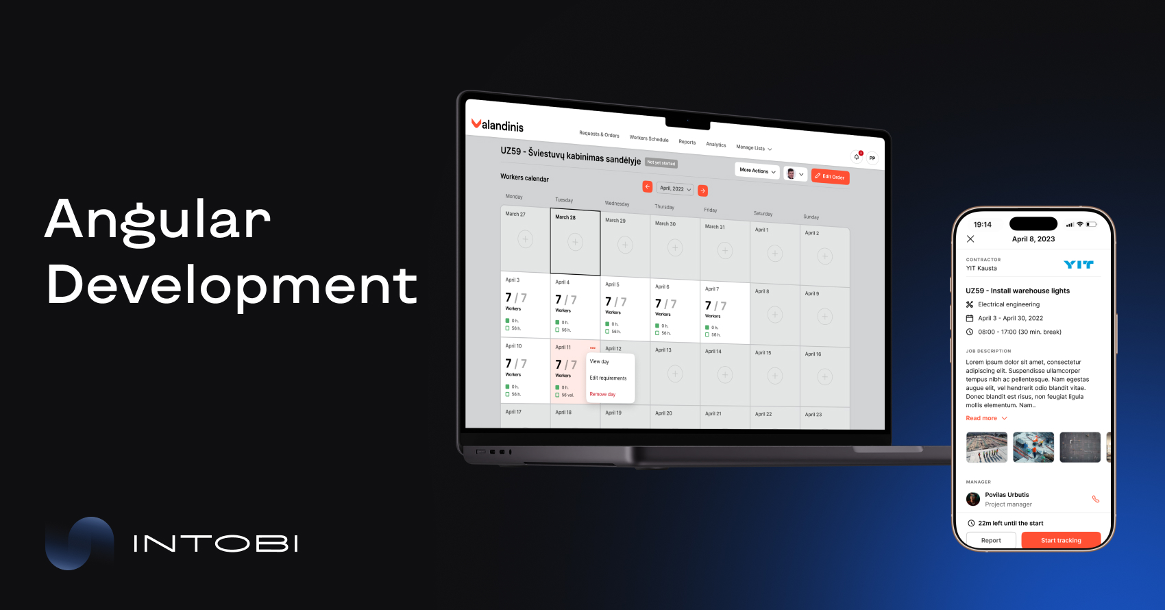 Professional Angular Development Services - Intobi