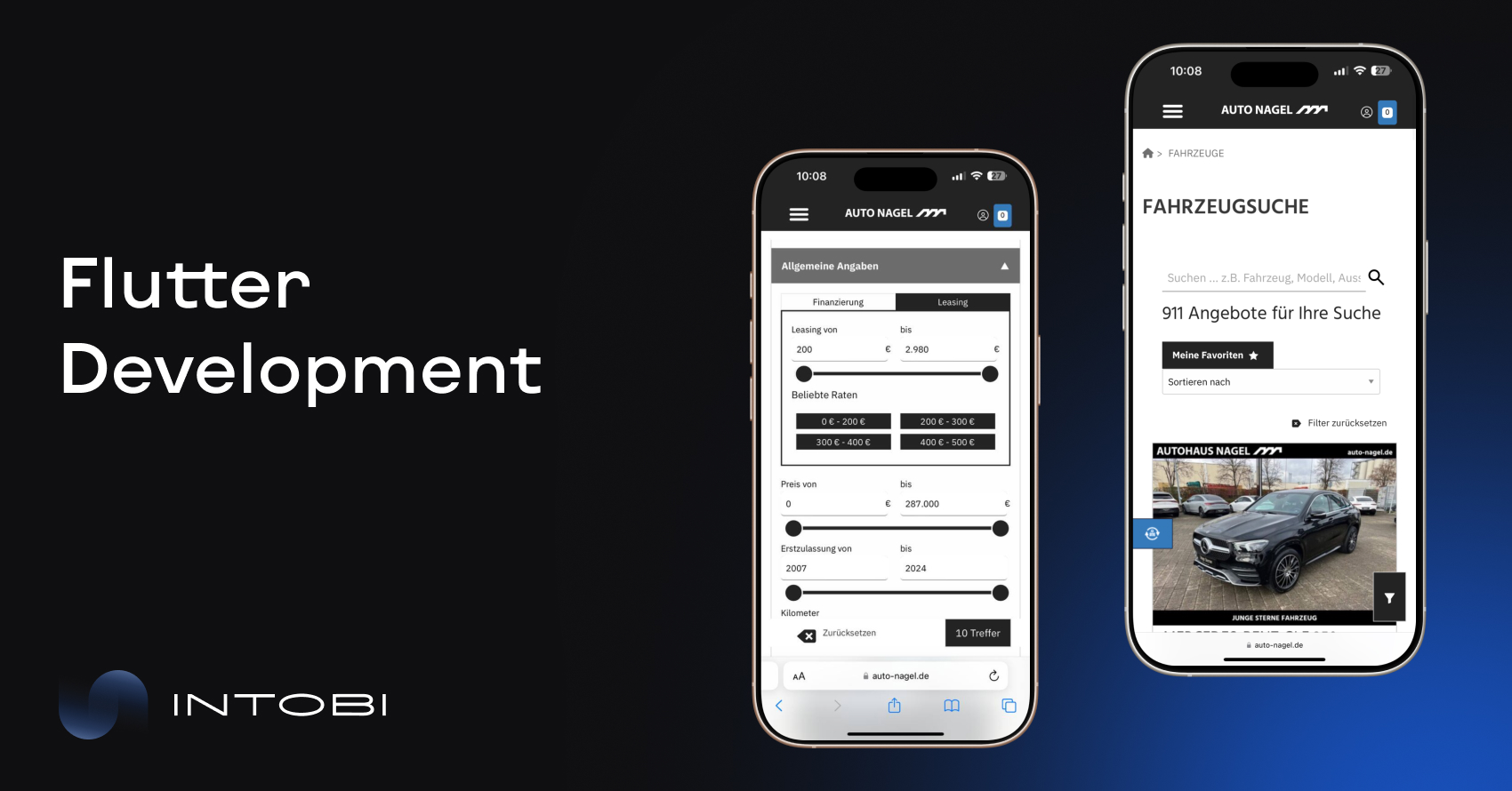 Your Top Flutter App Development Company - Intobi
