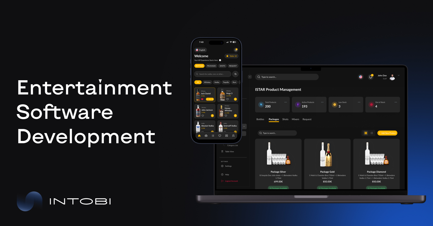 Entertainment Software Development - Intobi